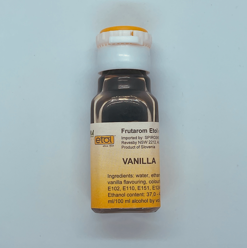 Vanilla Essence - Frutarom Etol 10ml : 2 Brothers foods Online ...